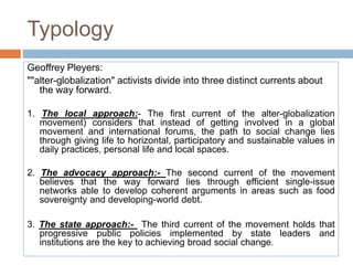 Alter Globalisation | PPT