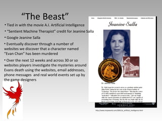 Alternate Reality Games In Enterprise | PPT