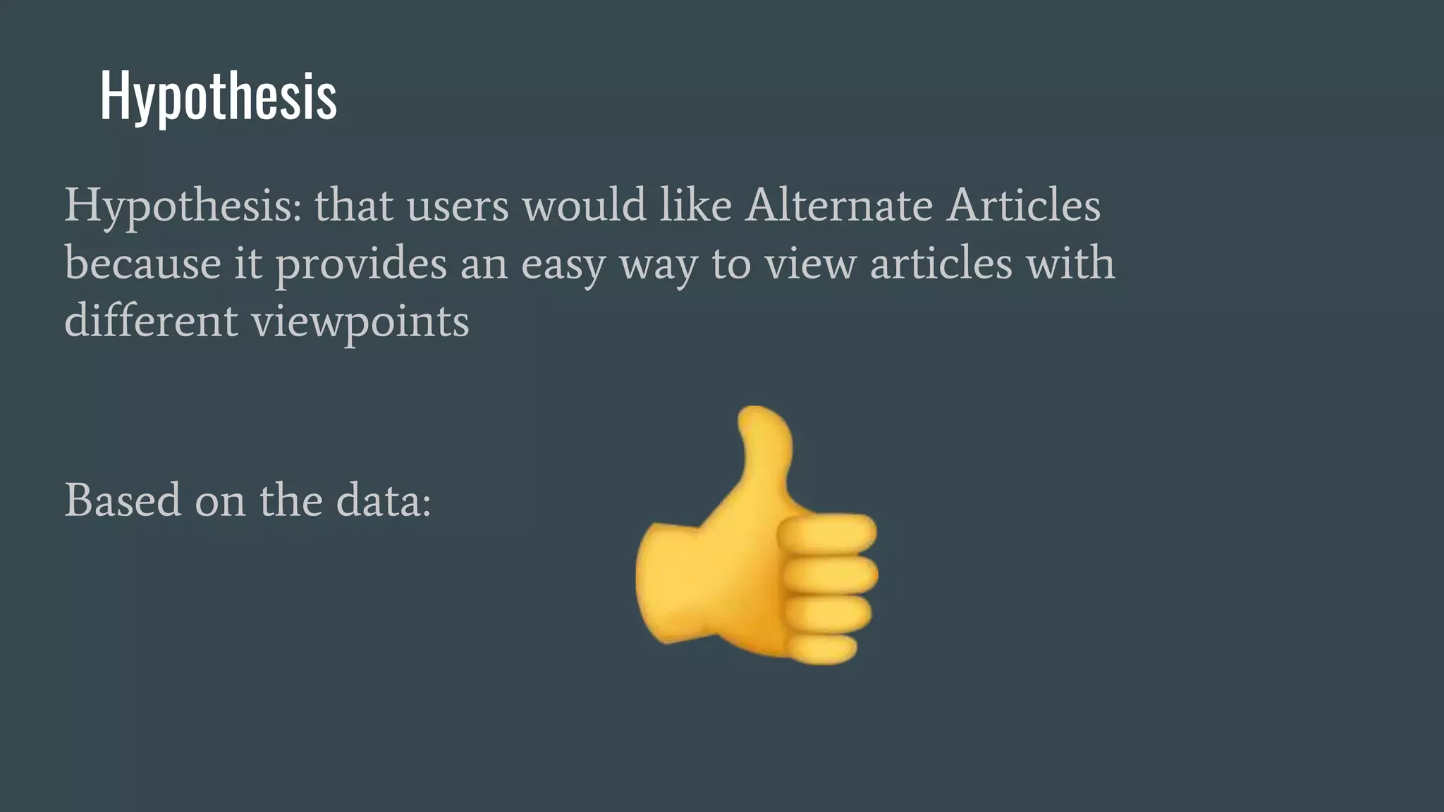 Alternate articles preso #5 | PPT