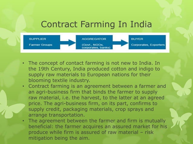 Alternate contract farming - Jatropha | PPTX