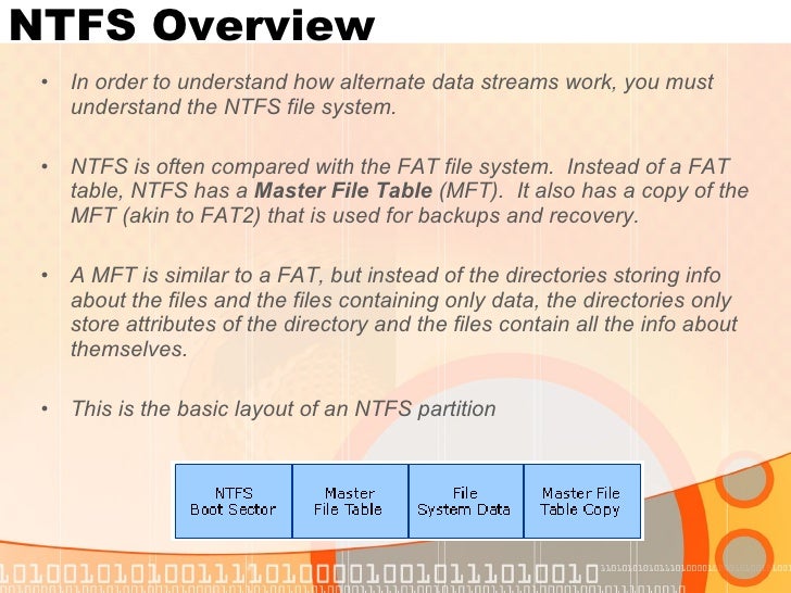 Alternate Data Streams 