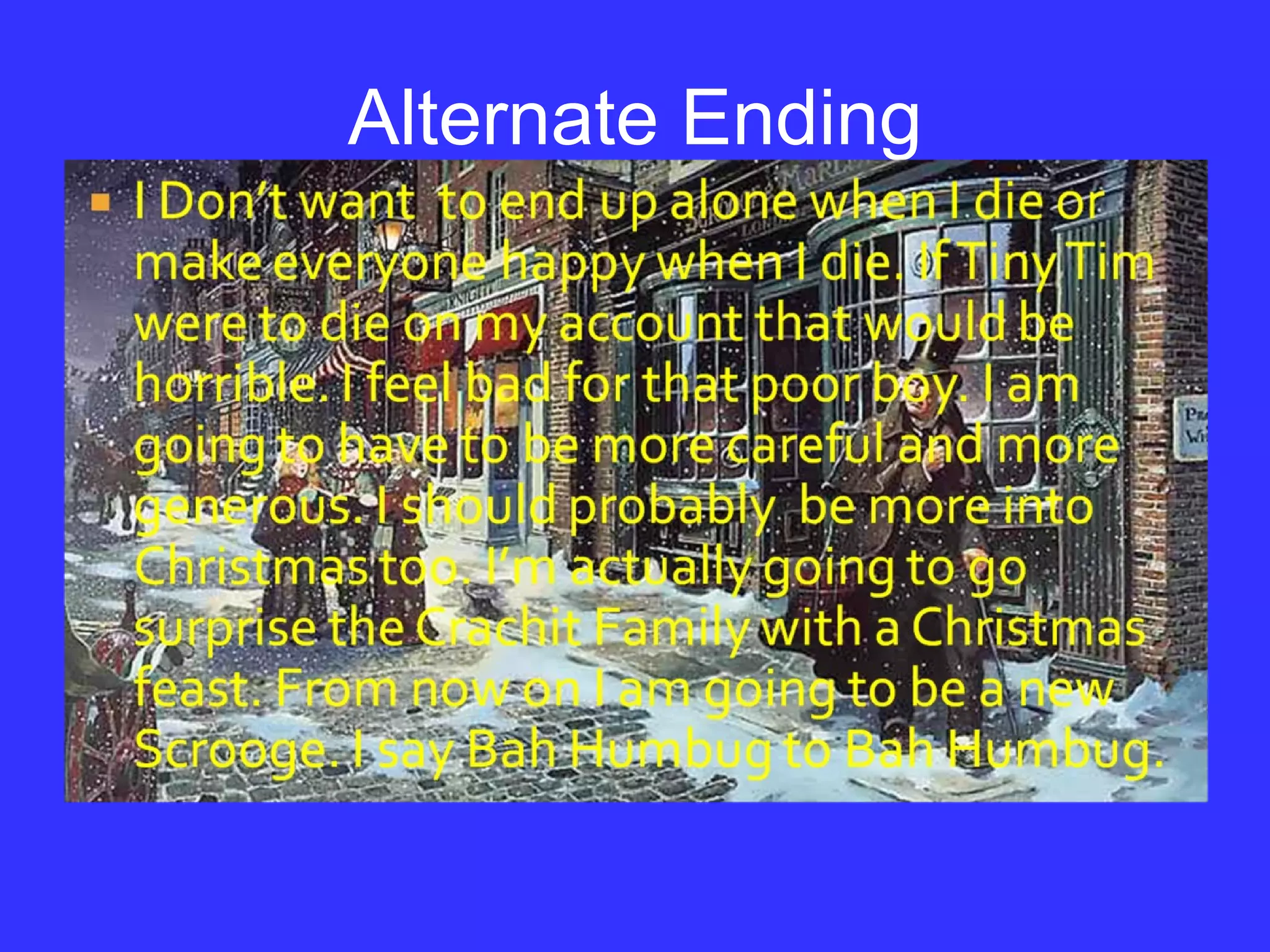 Alternate ending | PPT