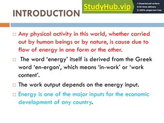 ALTERNATE ENERGY SOURCES | PDF