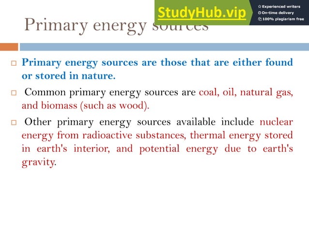 ALTERNATE ENERGY SOURCES | PDF
