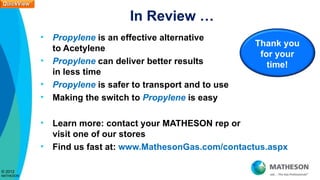 Propylene QuickView | PPT