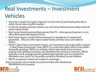 Alternate investments - Other Asset classes | PPTX