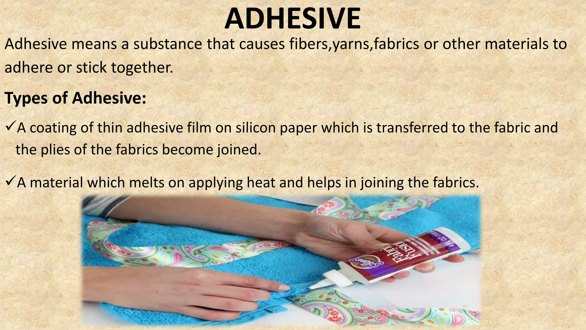 Alternate method of joining in Apparel sector | PPTX