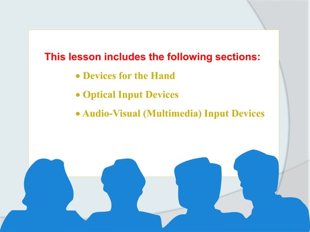 Alternate methods of input | PPT