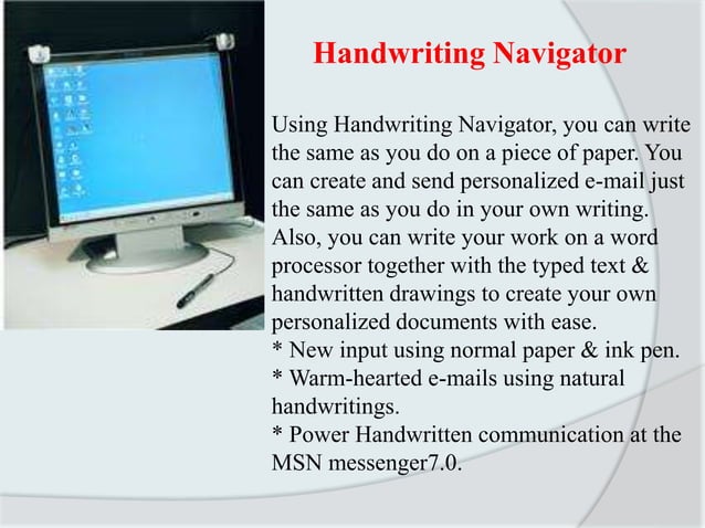 Alternate methods of input | PPT