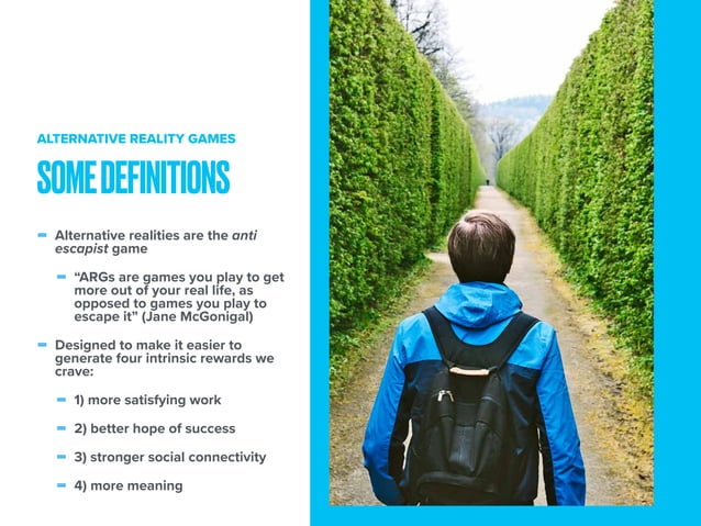 Alternate Reality Games | PPT