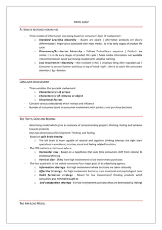 Advertising Models | DOCX