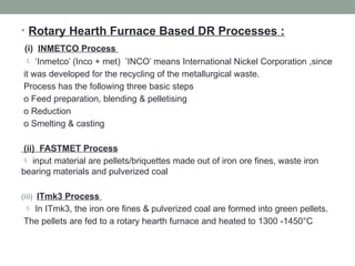 ALTERNATE ROUTES OF IRON MAKING----.pptx