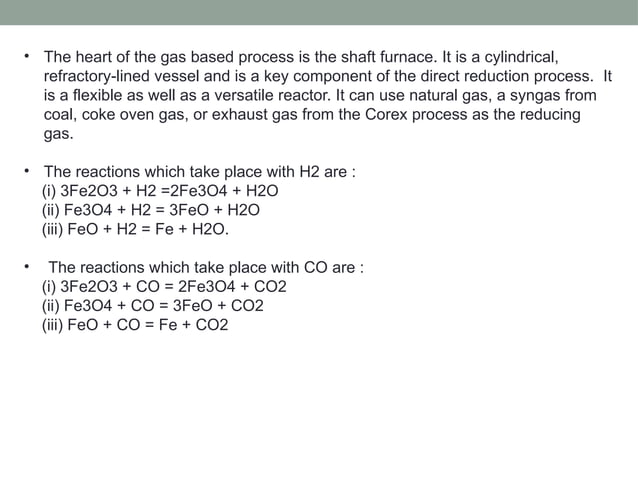 ALTERNATE ROUTES OF IRON MAKING----.pptx | Commodities | Economy