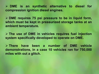 Alternate synthetic fuels | PPT