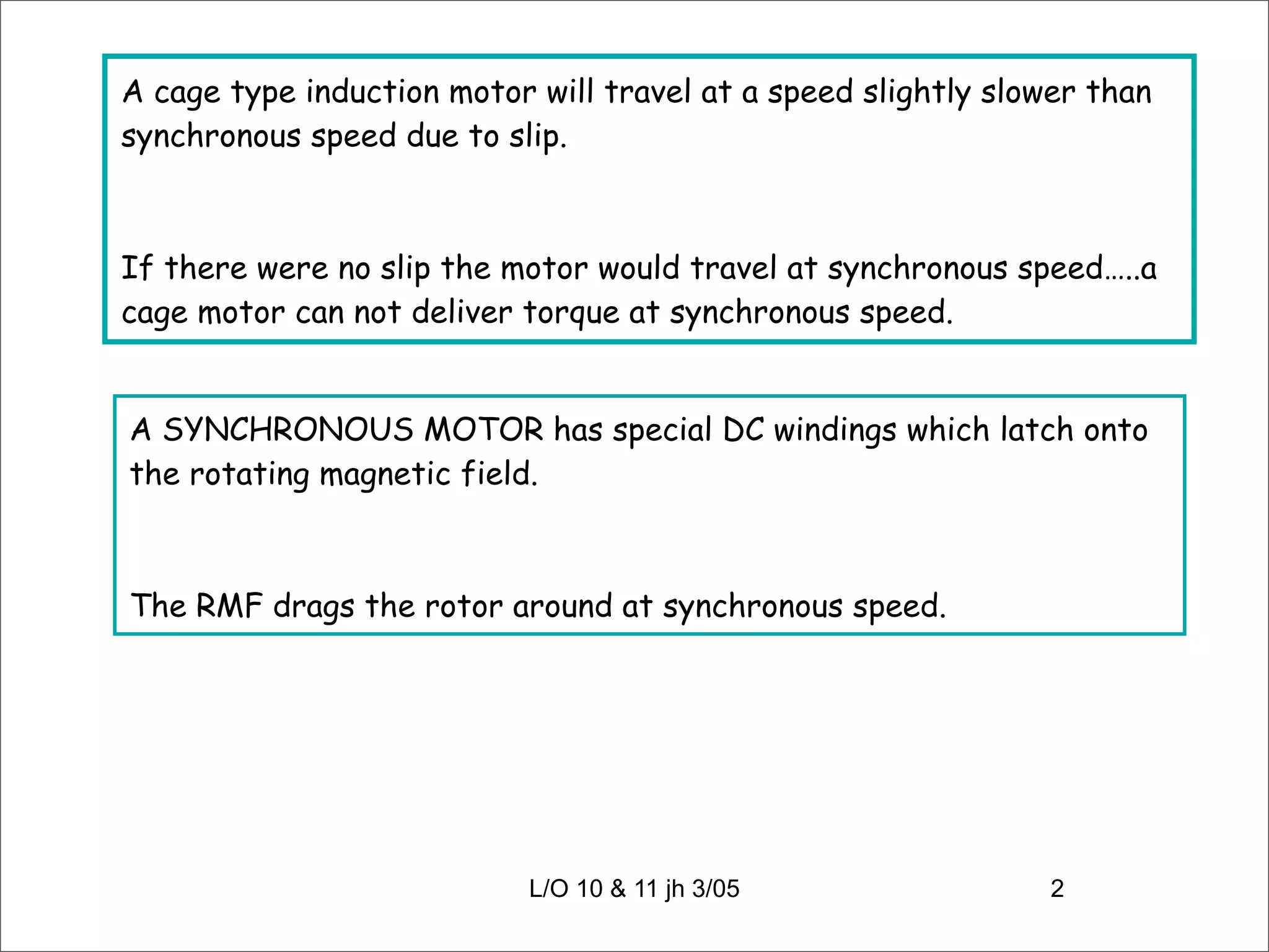 Alternating Current Machines 10&11 | PDF