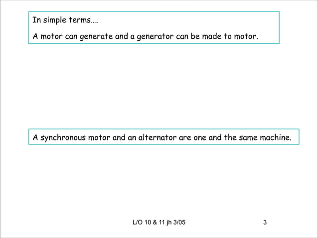 Alternating Current Machines 10&11 | PPT
