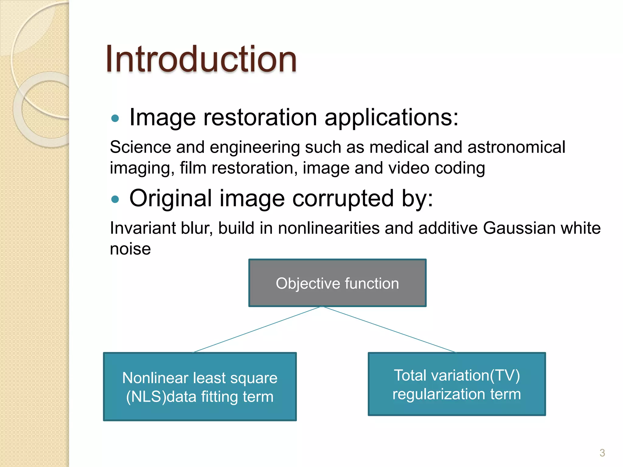 Alternating direction-method-for-image-restoration | PPT