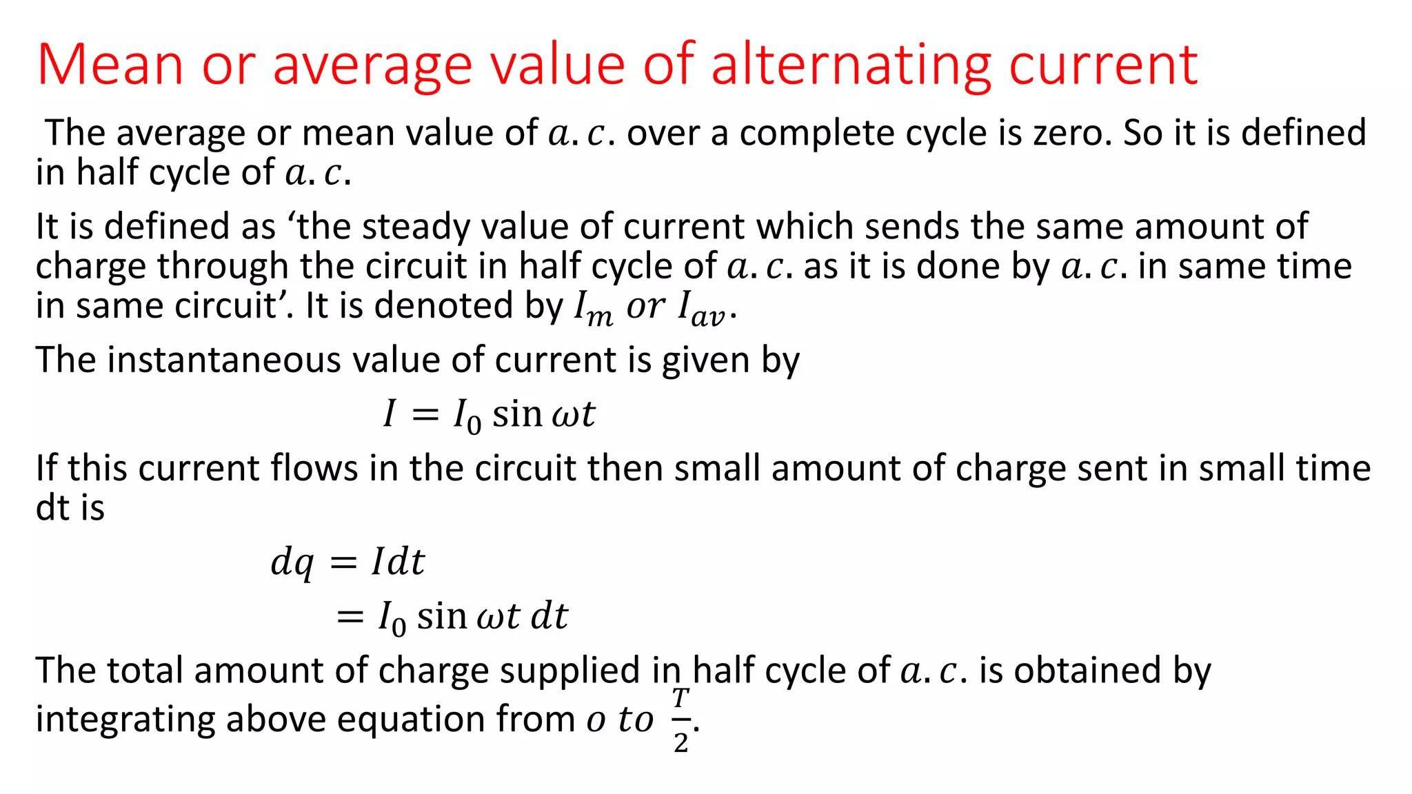 Alternating current converted | PDF