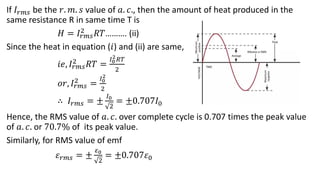Alternating current converted | PDF | Physics | Science