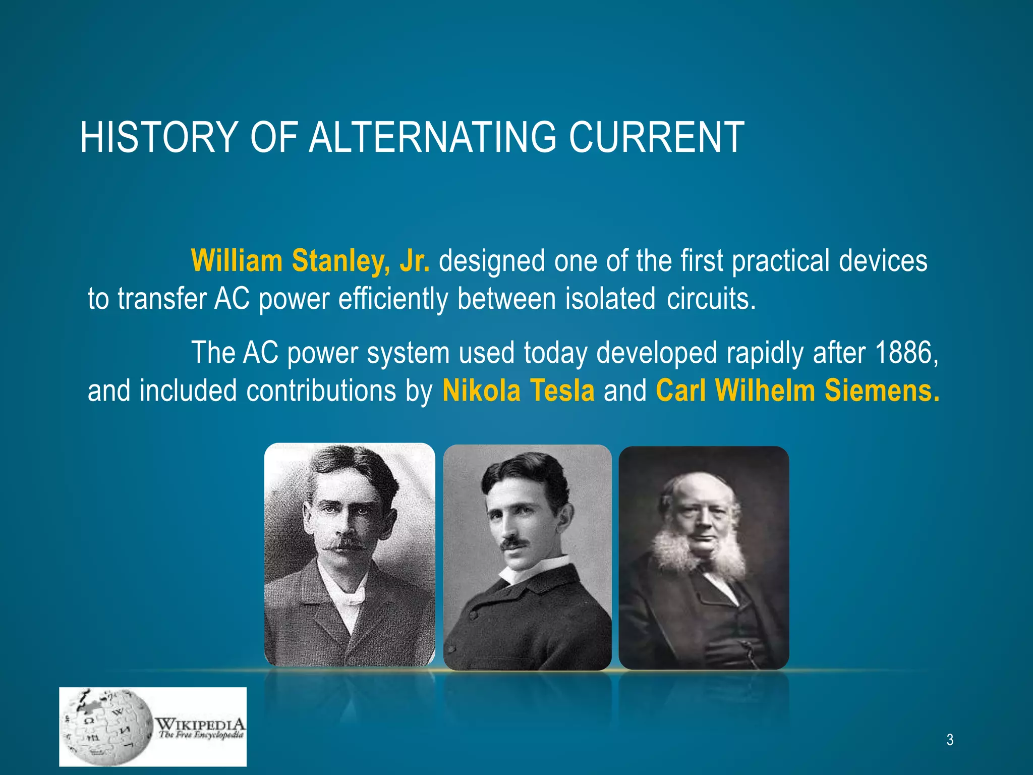 Alternating current | PPTX