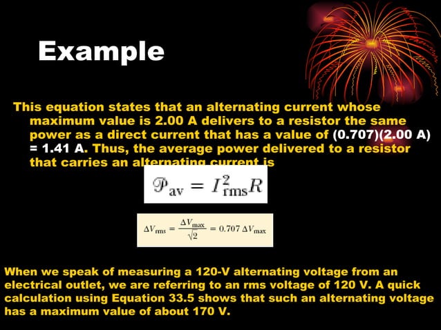 Alternating current circuits | PPT | Physics | Science