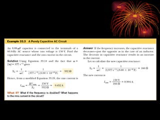 Alternating current circuits | PPT