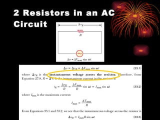 Alternating current circuits | PPT