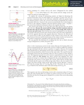 Alternating Current Circuits And Electromagnetic Waves | PDF