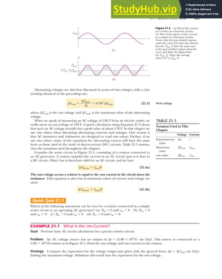 Alternating Current Circuits And Electromagnetic Waves | PDF