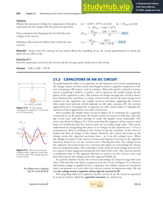 Alternating Current Circuits And Electromagnetic Waves | PDF