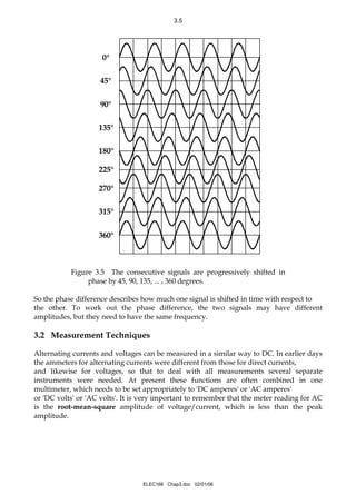 Alternating current tutorial | PDF