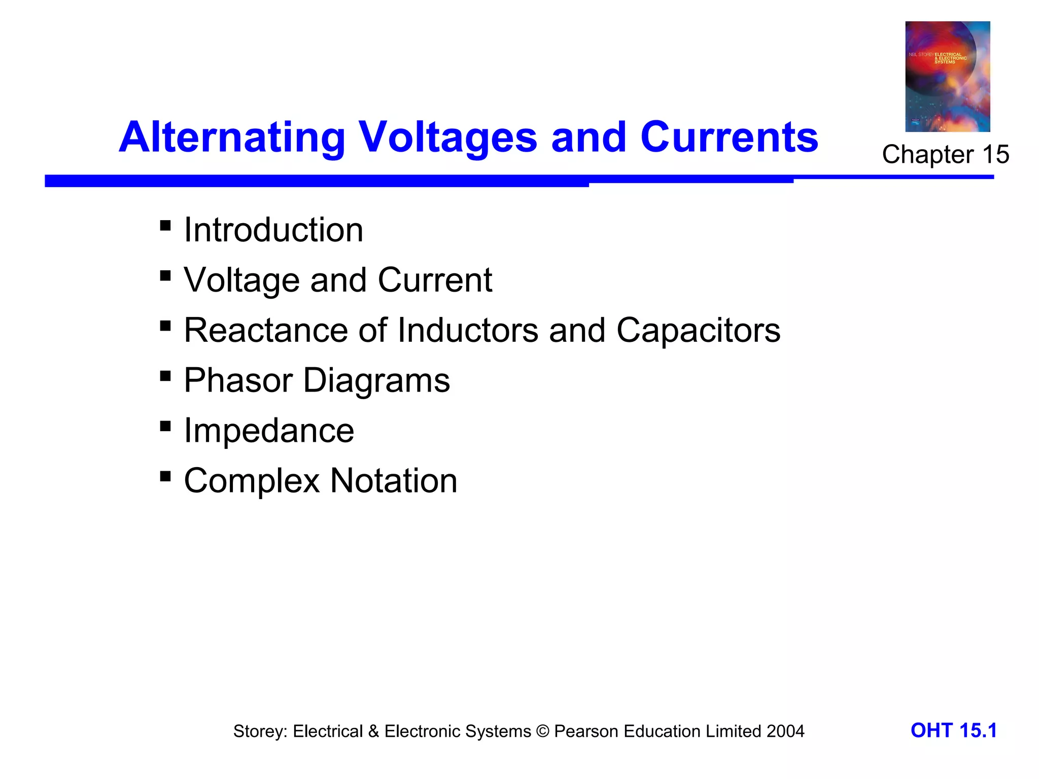 Alternating voltages and currents | PPT