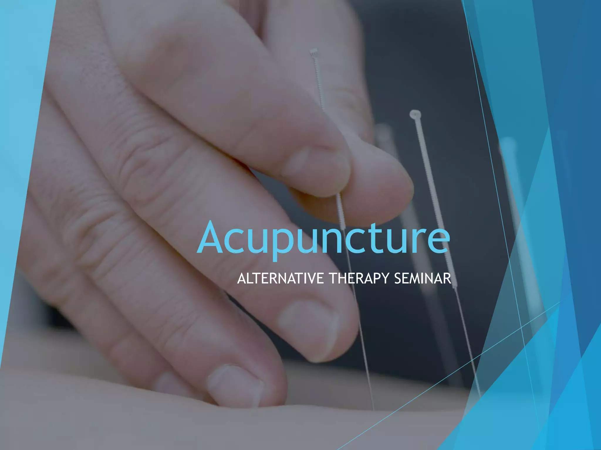 Acupuncture | PPTX