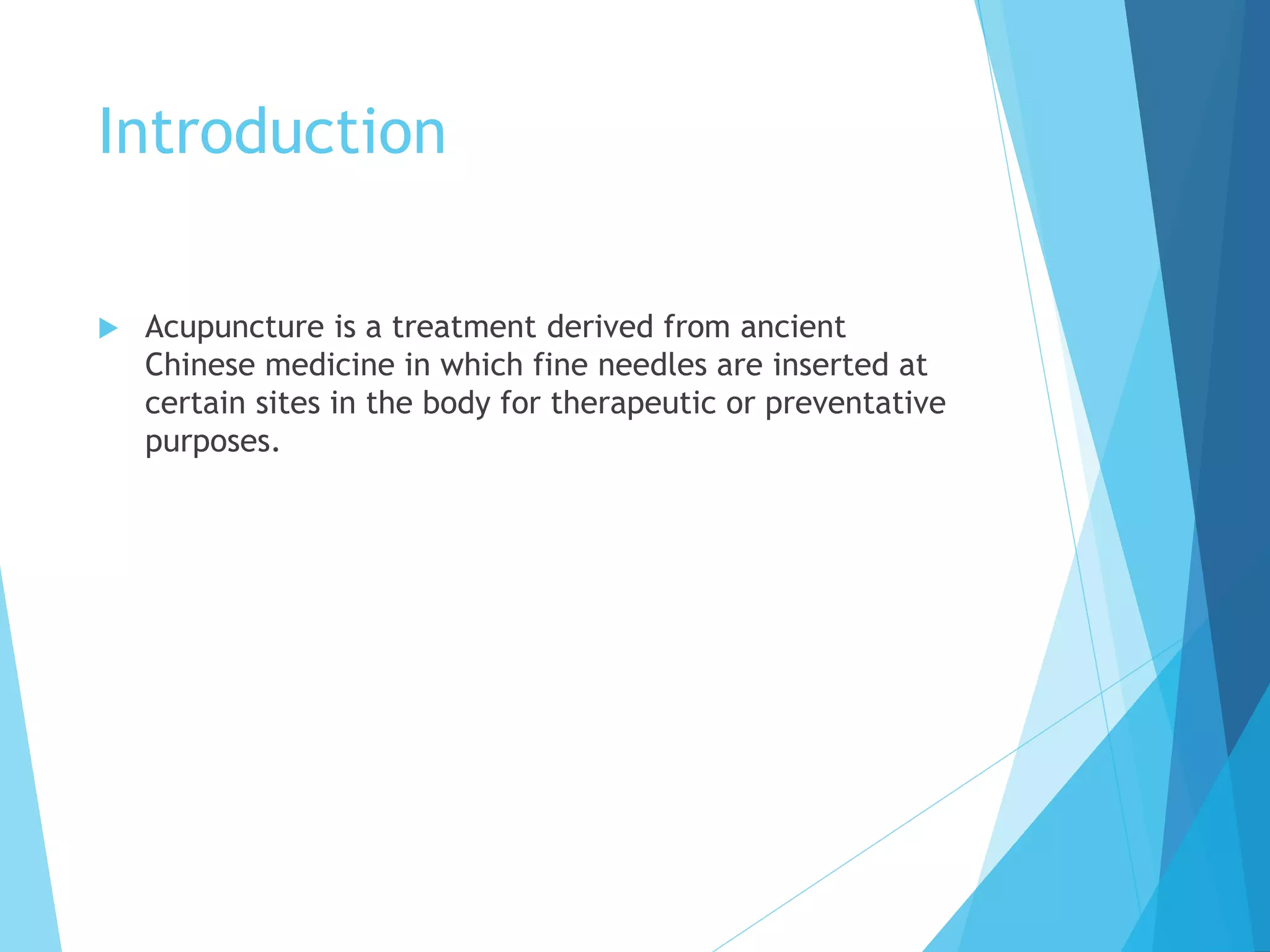 Acupuncture | PPTX
