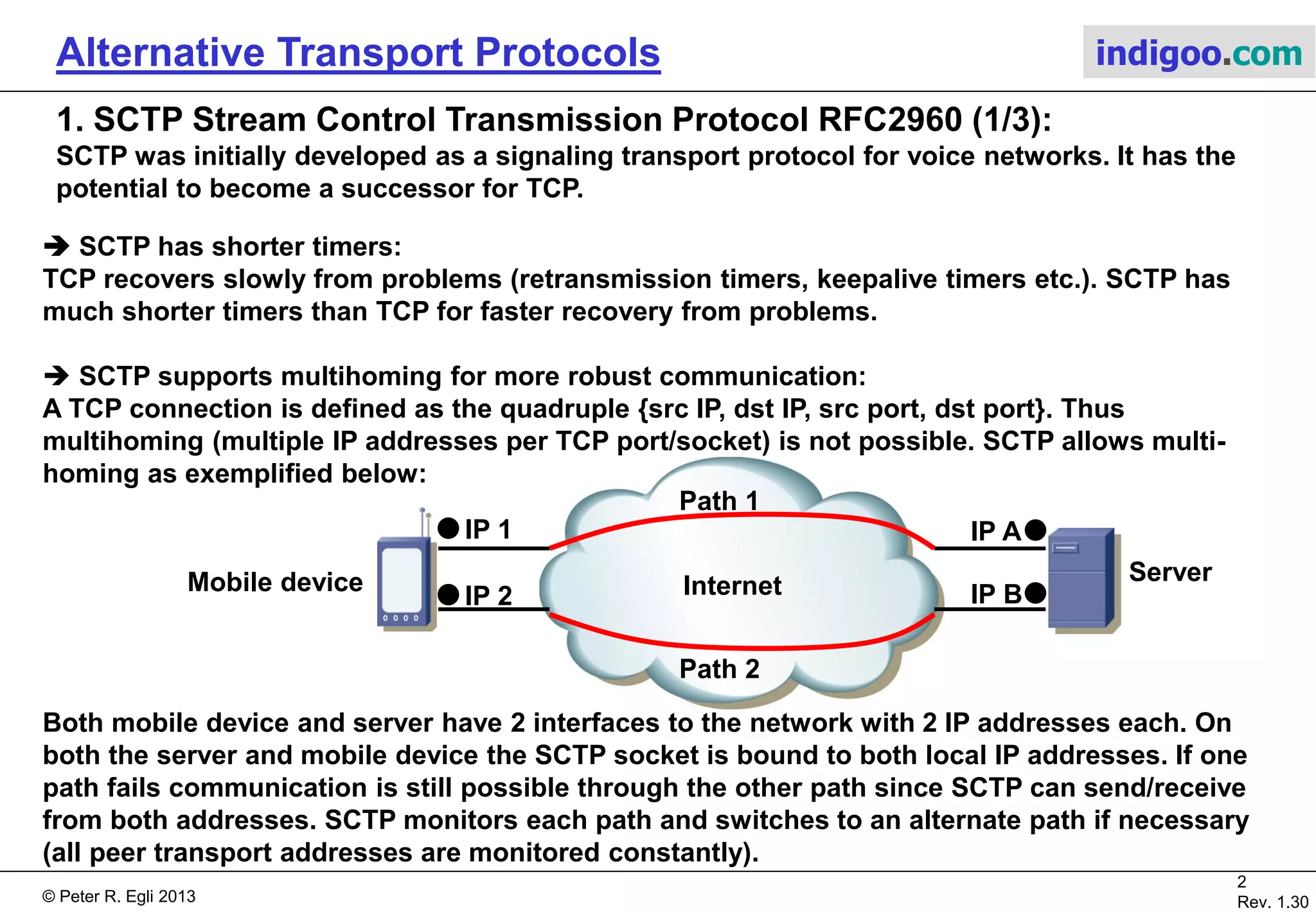 Alternative Transport Protocols | PDF