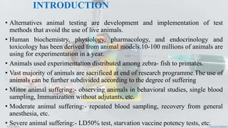 ALTERNATIVE ANIMAL TOXICITY STUDY .pptx