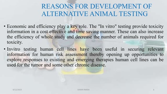 ALTERNATIVE ANIMAL TOXICITY STUDY .pptx
