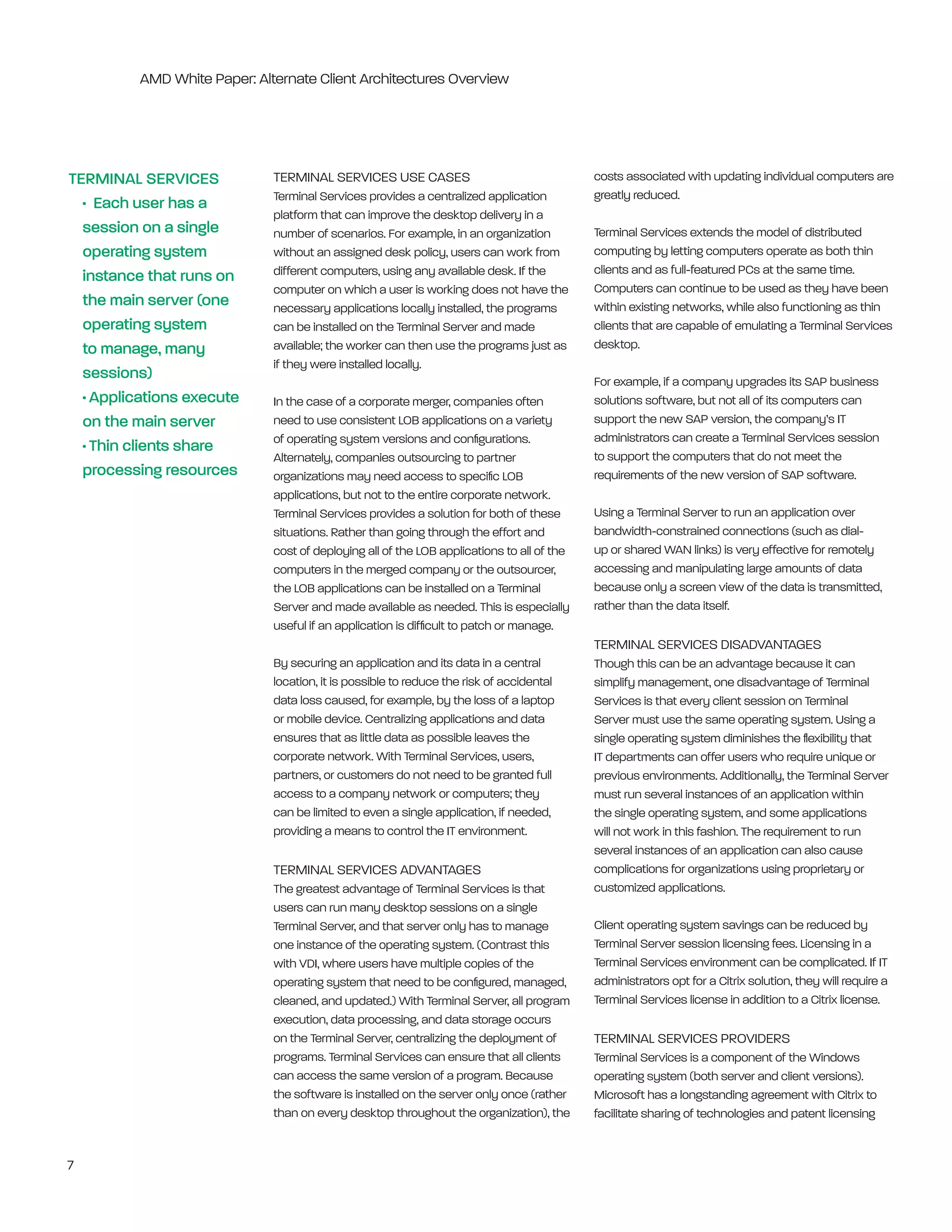 Alternative Architecture Overview 44956 A | PDF