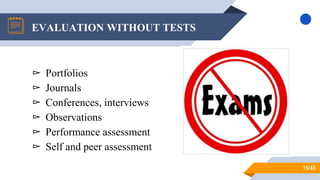 Alternative assessment | PPTX