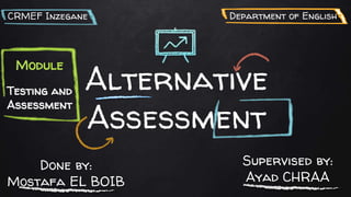 Alternative assessment | PPT
