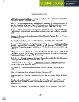 Alternative Assessment Directed Creative Writing For Intermediate Level Students | PDF