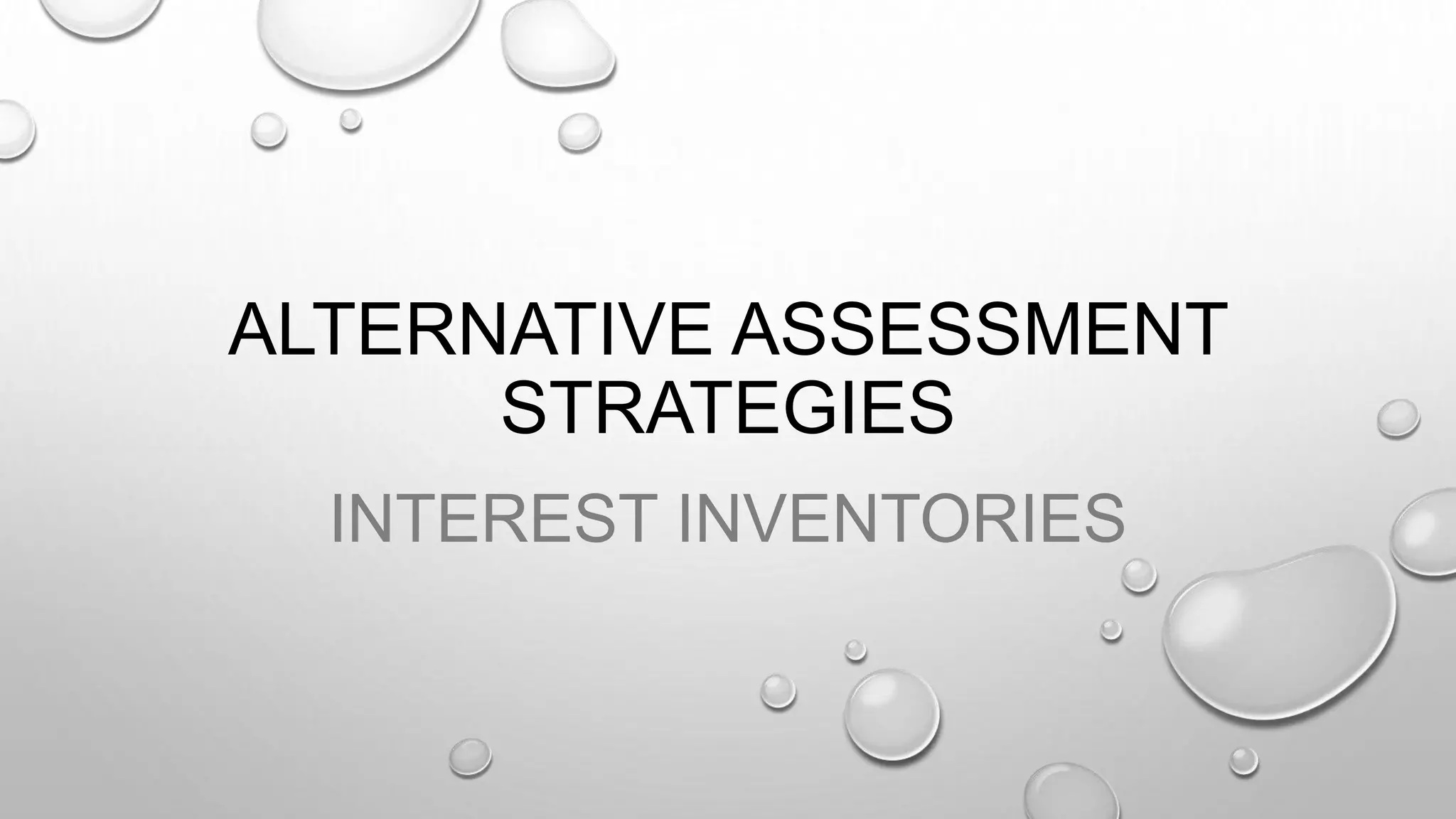 Alternative assessment strategies | PPTX | Educational Assessment ...