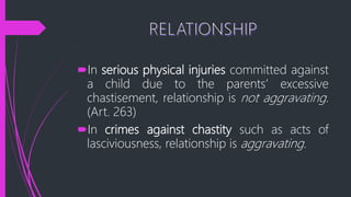 Alternative circumstance | PPTX | Crime & Harmful Acts to Individuals ...