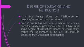 Alternative circumstance | PPTX | Crime & Harmful Acts to Individuals ...