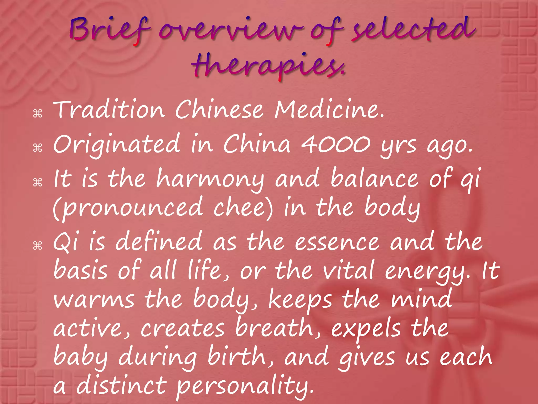 Alternative & complementary therapies in midwifery | PPTX