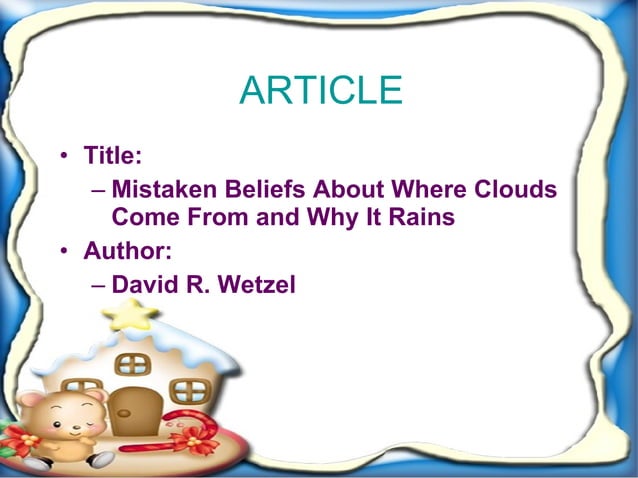 Alternative Conceptions | PPT