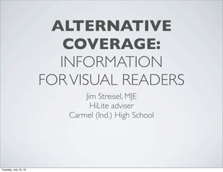 Alternative coverage | PPT