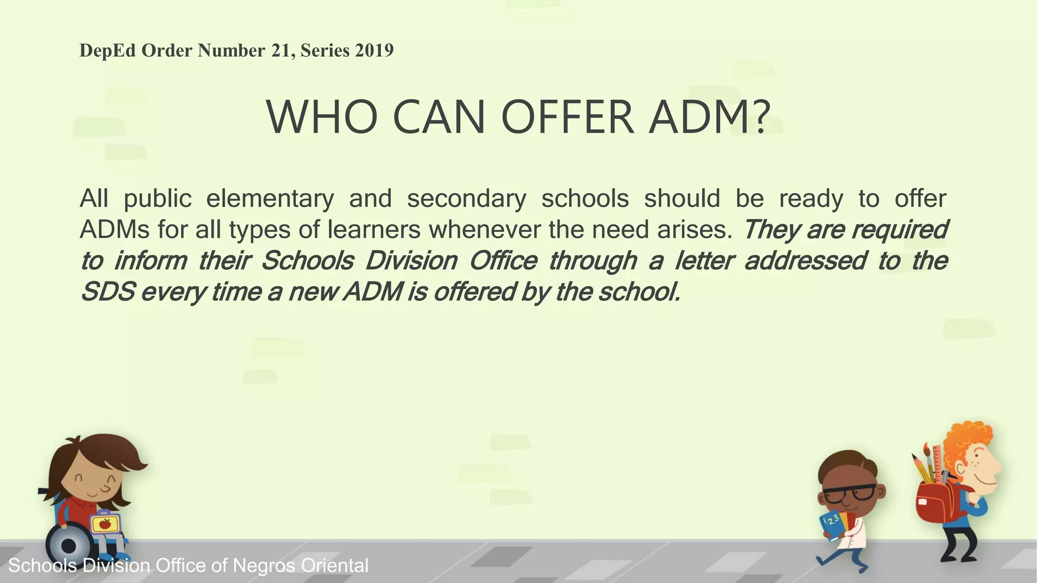 ALTERNATIVE DELIVERY MODE UPDATES.pdf | Homeschooling | Education