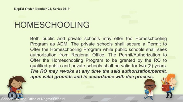 ALTERNATIVE DELIVERY MODE UPDATES.pdf | Homeschooling | Education