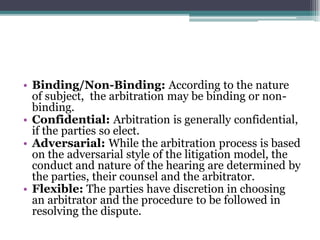 ALTERNATIVE DISPUTE RESOLUTION METHODS BY ARSHAD NAWAZ KHAN | PPT